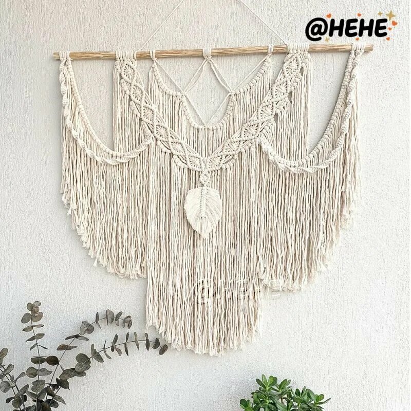 Макраме панно большое в стиле бохо для декора дома