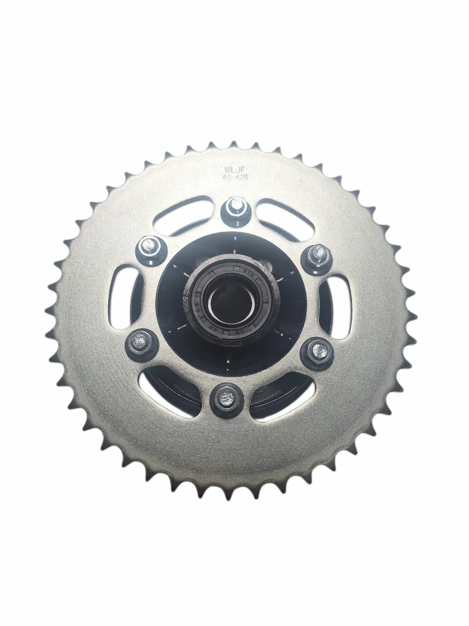 Звездочка заднего колеса (428-46) в сборе со ступицей на мотоцикл Racer Nitro 200