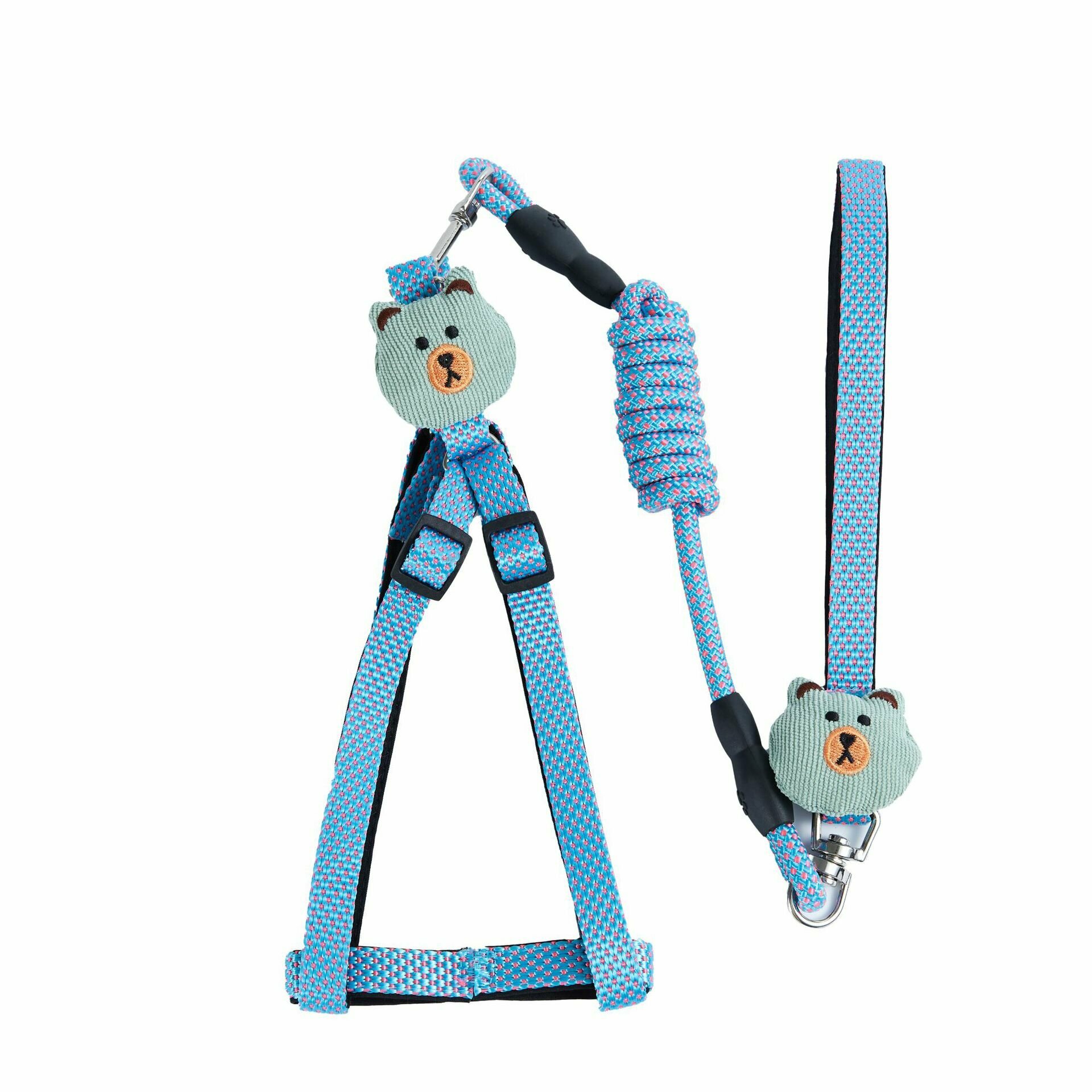 Собачий буксирный поводок Маленькая собака ретренированная собачья веревка Тедди Простой Бомей собачья веревка дышащая