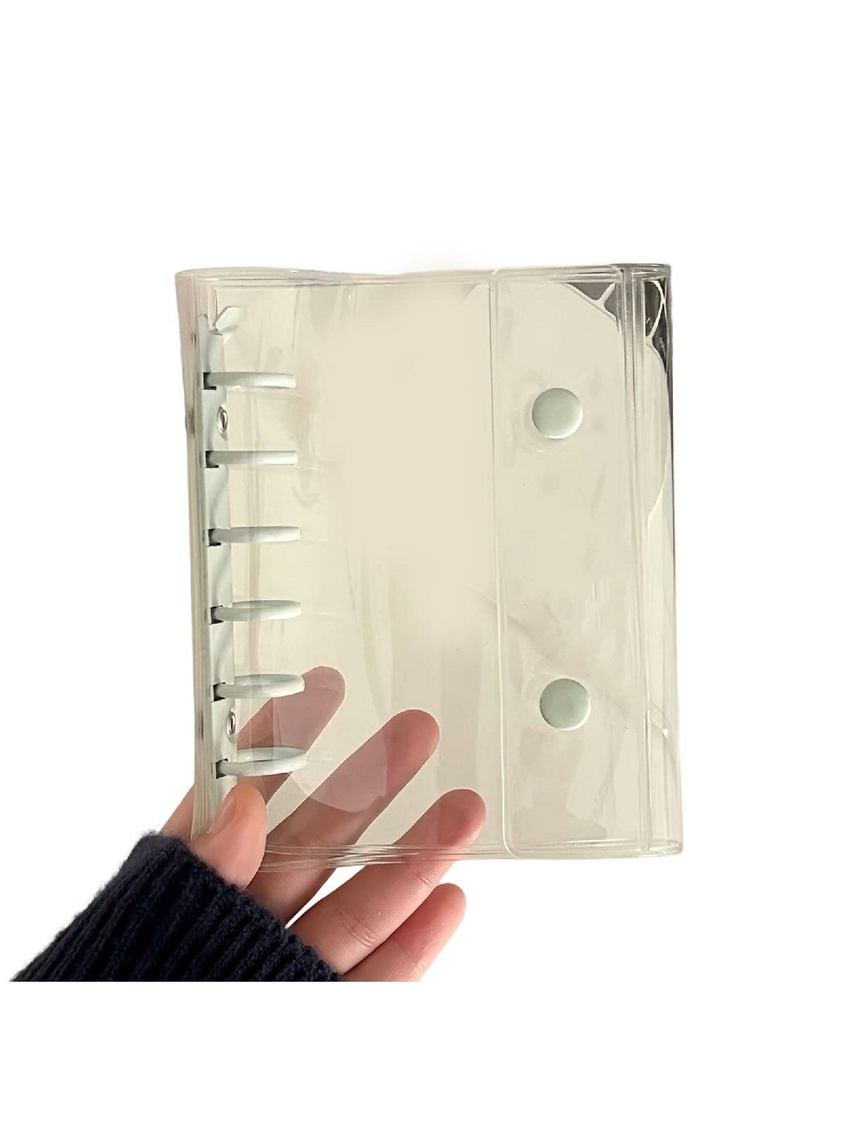 Обложки для альбомов из ПВХ с 6 отверстиями, 6 колец, обложка для блокнотов многоразового использования