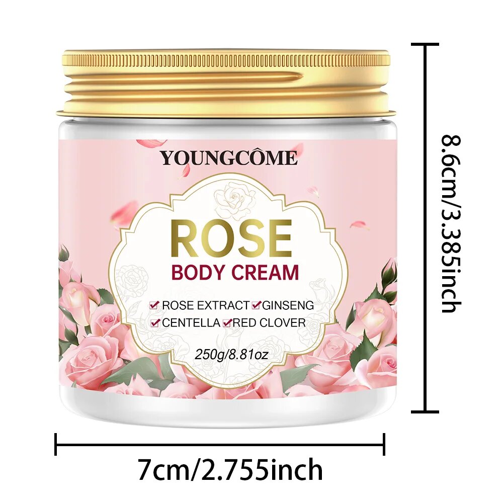 Розовый Крем Для Тела, Отбеливающий Интимные Зоны, Подмышки, Колени И Ягодицы, Осветляющий, Увлажняющий, Питательный, Водосто.