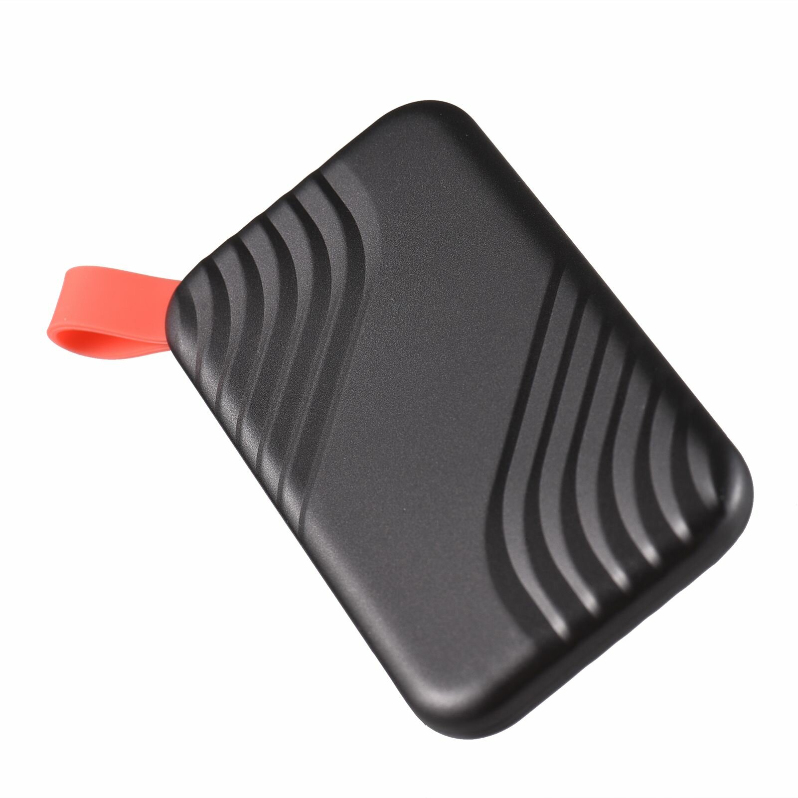 Внешний SSD USB 3.1 520 МБ/с, цинковый корпус, M.2 NGFF, 256 ГБ, черный