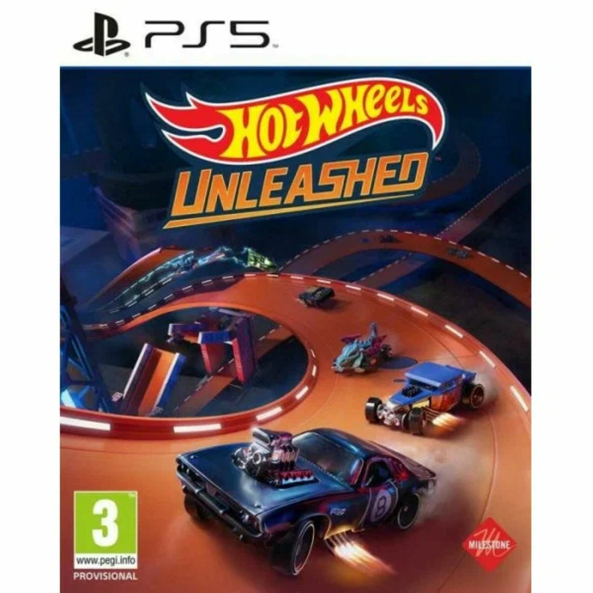 Hot Wheels Unleashed (Русские субтитры) (Игра на диске) (PS5)
