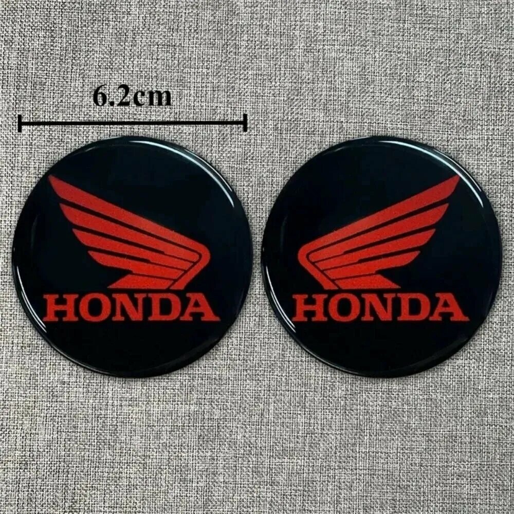 Мотоцикл Honda круглый логотип 3D стереоскопический наклейка топливного бака для CBR600RR / CBR1000RR / CB190SS.
