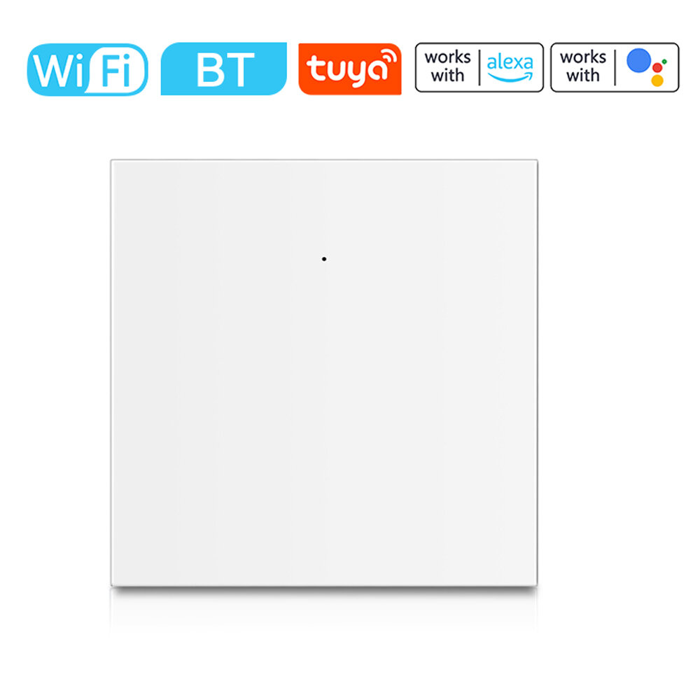 Переключатель для водонагревателя Homekit с WiFi и BLE, двойной режим, таймер, панельный переключатель, высокая мощность, совместимый с oole Home для голосового управления, черный, белый, 20A, 40A, 4000W, 8000W, 100-240VAC, 50/60Hz, ABS, 86*86*39mm