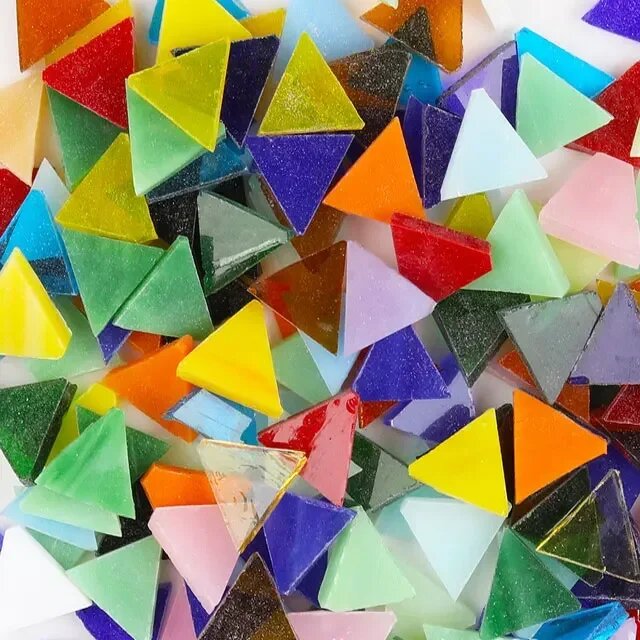 Витражное стекло для мозаики 50г 13