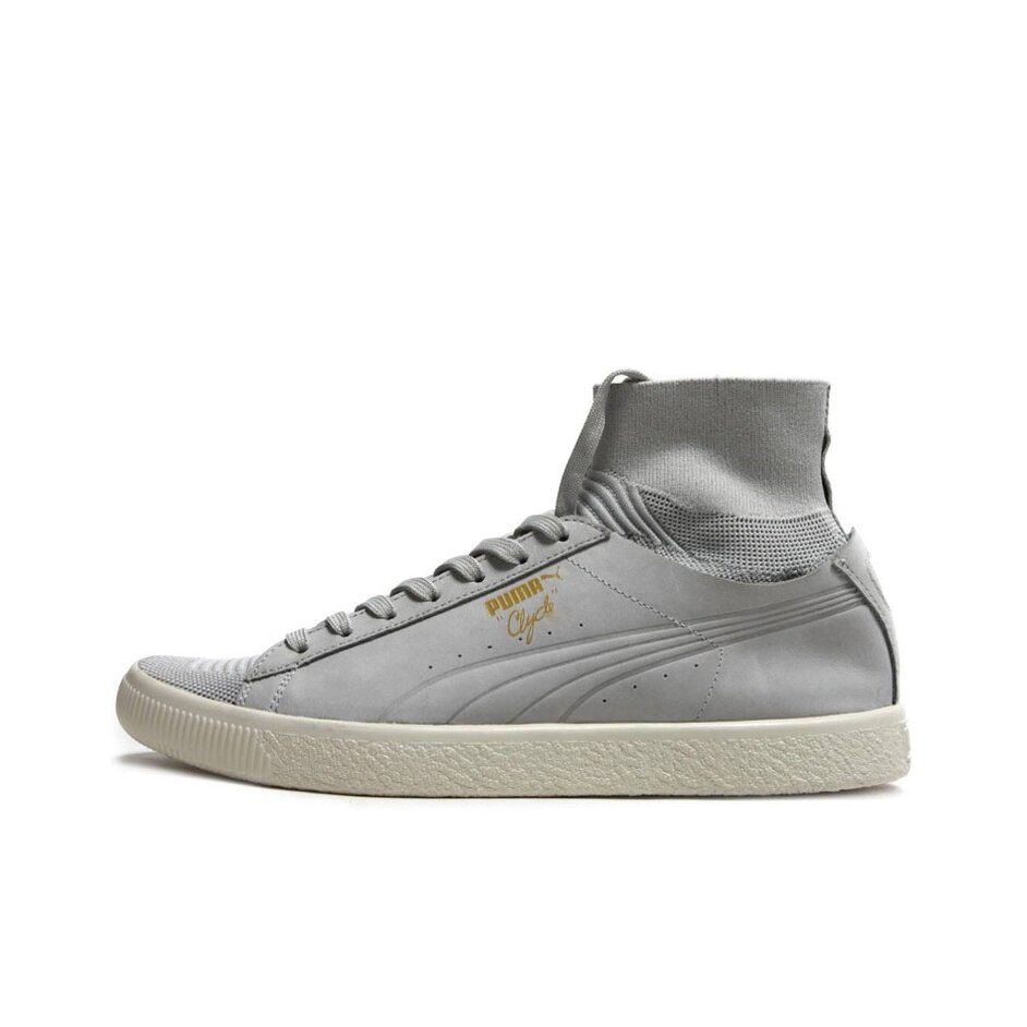 Кроссовки PUMA Clyde, размер EU 44 стопа (28.5CM), серый — фото 1