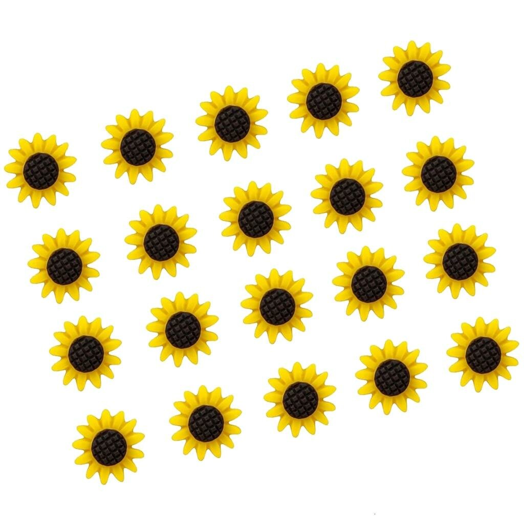 Шпильки подсолнух для пробковой доски, 20 штук в коробке