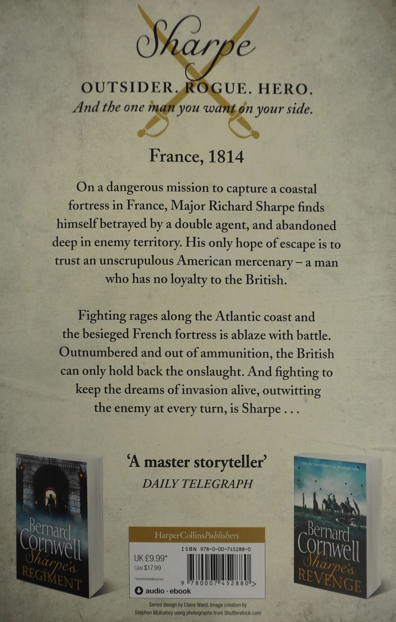 Sharpe's Siege - «Приключения Ричарда Шарпа: Осада Шарпа». (19-я книга по хронологии, 1814 год). — фото 1