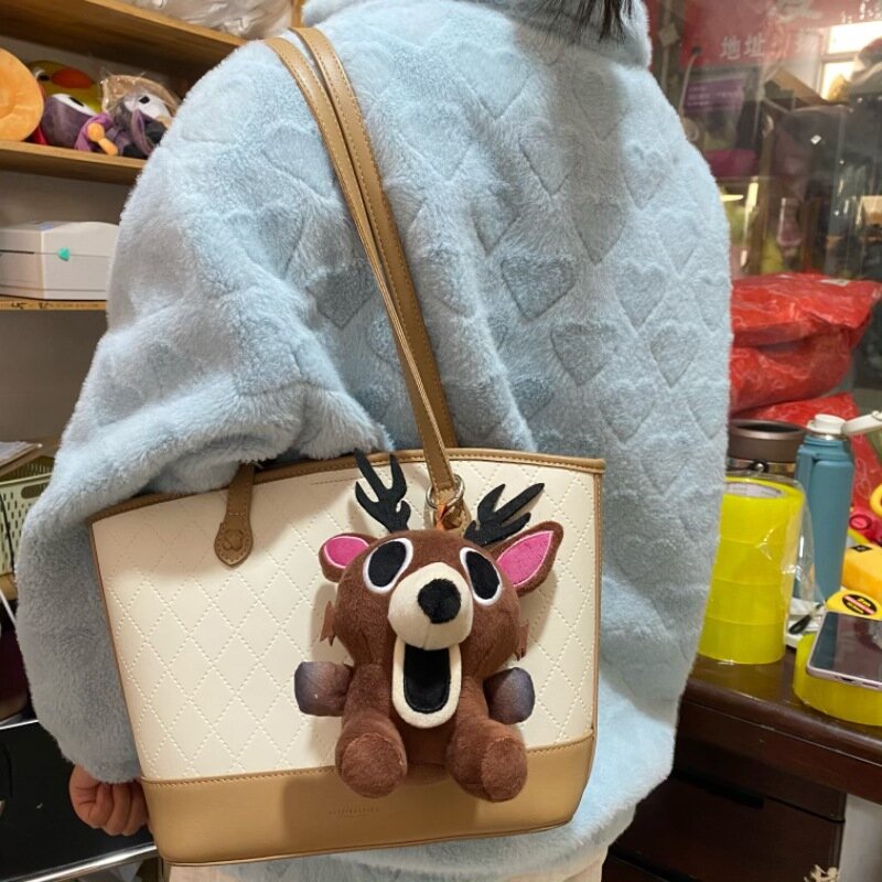 Кросс-бордер Новый лес 99 ночей Лось Милый плюшевый кулон Кукла Лось Плюшевая игрушка Рождественское украшение