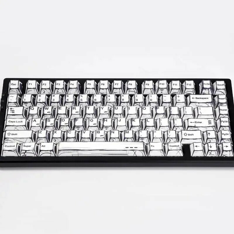 Кейкапы для механической клавиатуры 129 шт, Высота: CHERRY/PBT/Предмет