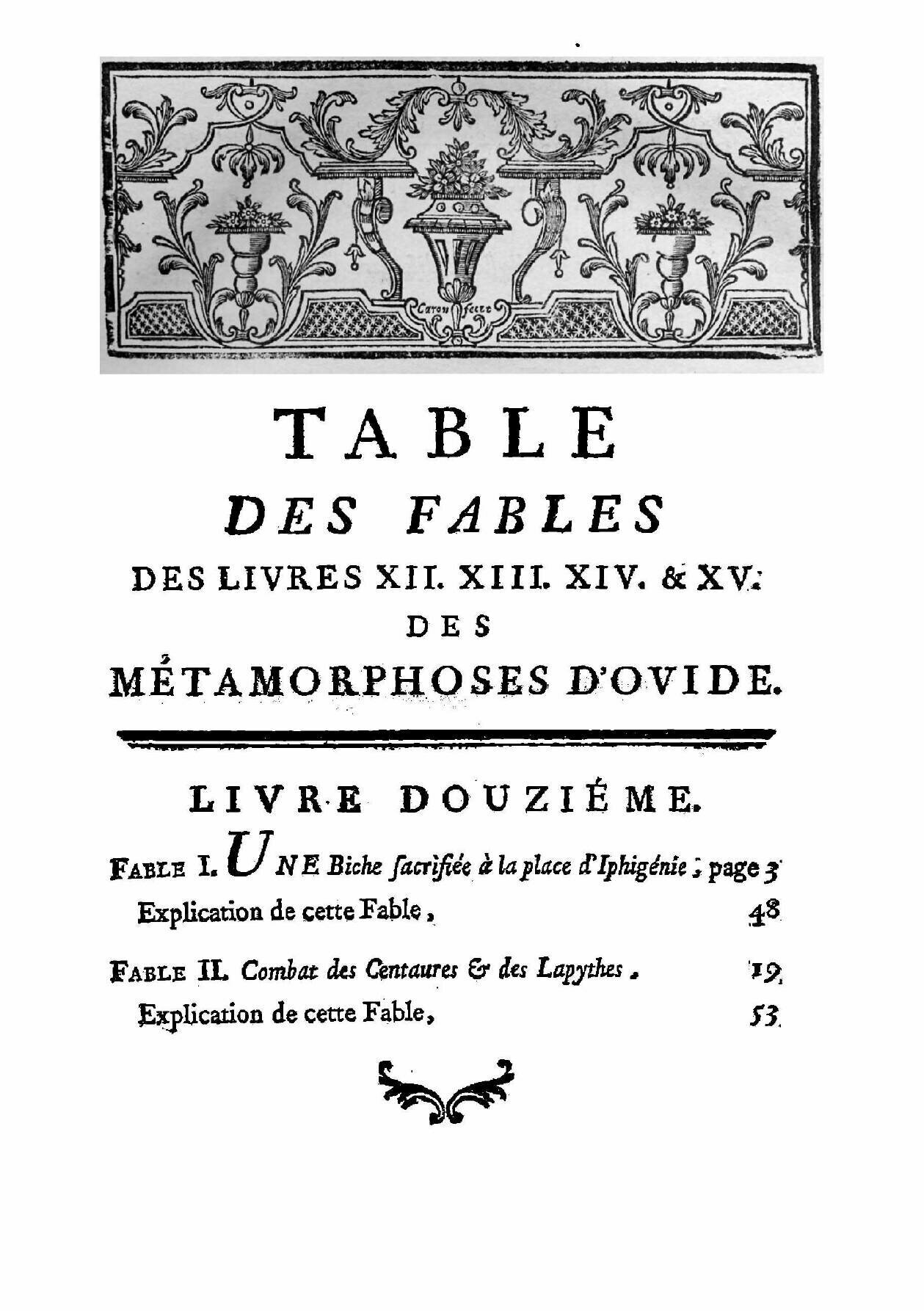 Les Métamorphoses d'Ovide. Tome 4 — фото 1