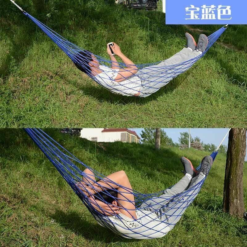 Сетчатая гамака для улицы, качели для сна, сетка для сна, качели на дереве, кровать для сна, утолщенная подвесная веревка, люлька, подвесное кресло, сетка для кровати на верху дерева