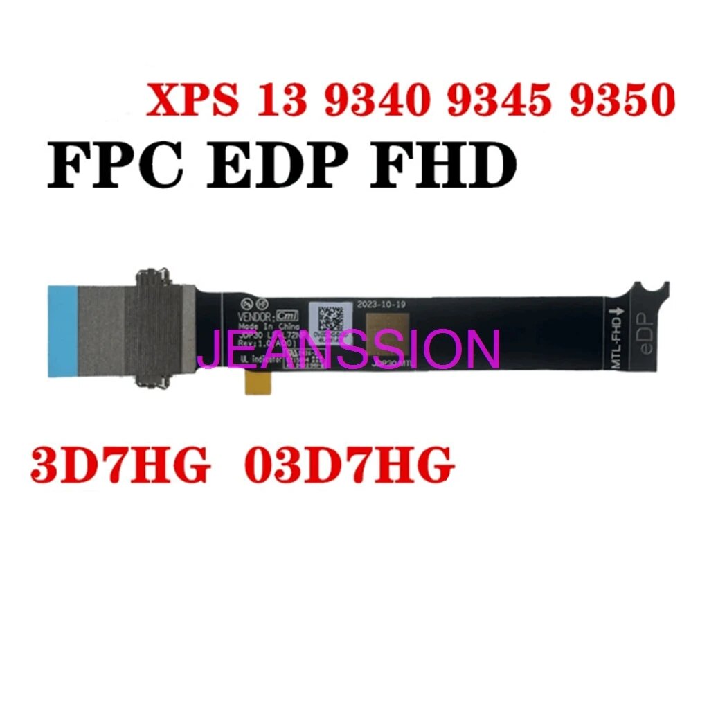 ЖК-кабель для дисплея Dell XPS 13 9340 9345 9350 JEANSSION