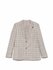 Куртка Lardini Checked single-breasted jacket, размер 52, разноцветный