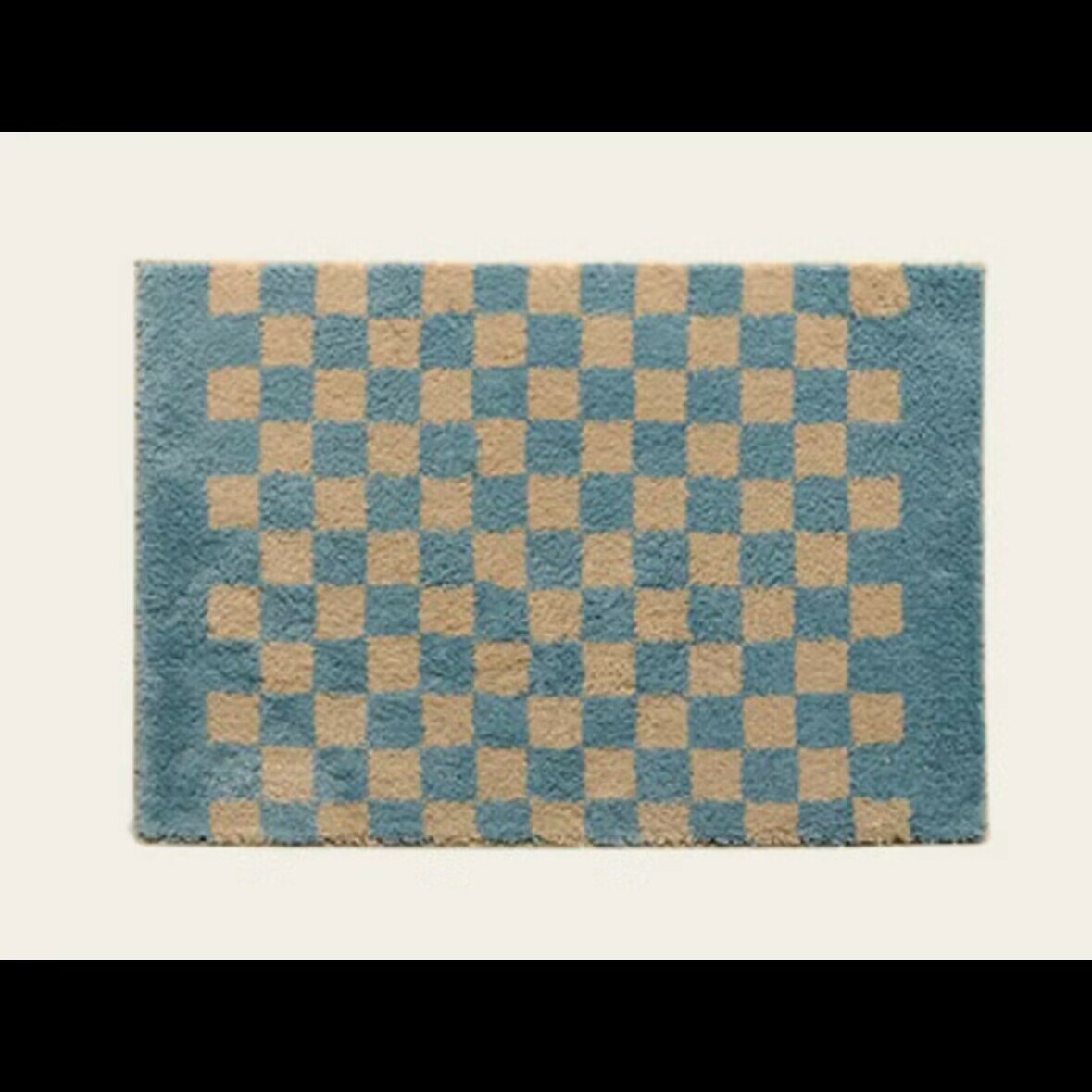 Коврик с бархатным покрытием в корейском стиле, простой дизайн, подходит для спальни, гостиной и ванной комнаты.