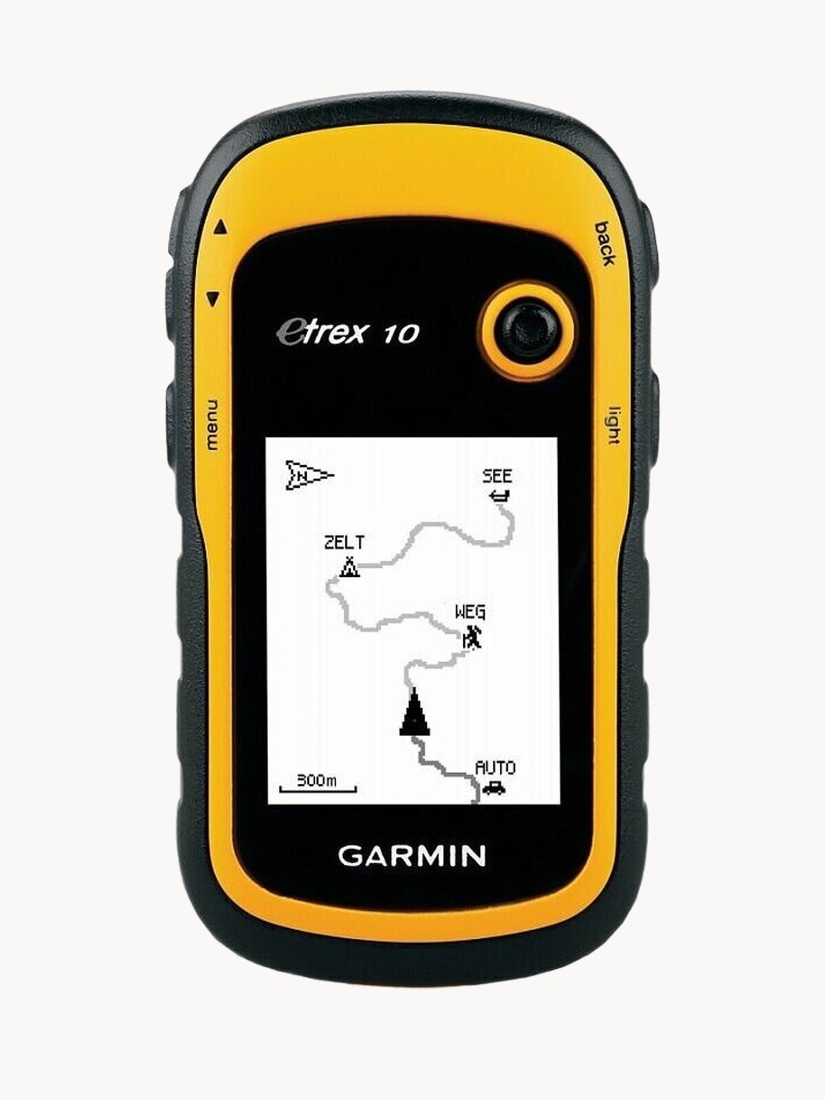 Garmin eTrex 10 Worldwide Yellow , (туристический навигатор)