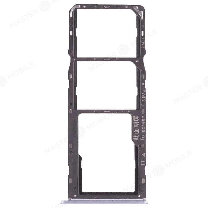 Держатель сим-карты для Realme C25 / C25S (RMX3195) (синий)