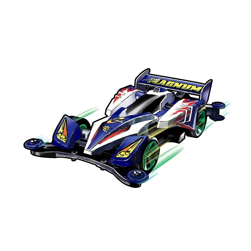 Официальная игрушечная машина Four-Wheel Brothers гигантского размера в синем цвете, стандартная комплектация