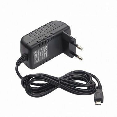 Блок питания для смартфонов и планшетных компьютеров 10W, 5V, 2A, microUSB, код ADP-MD-21
