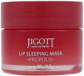 Маска ночная для губ с прополисом Jigott Lip Sleeping Mask Propolis (20 гр)