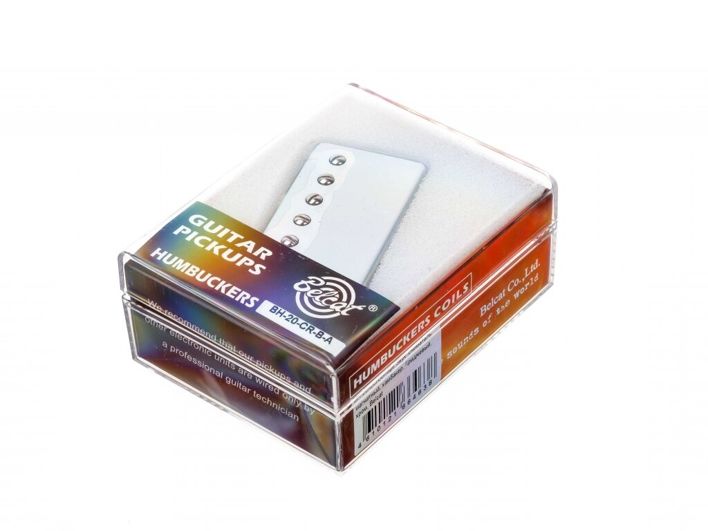 Звукосниматель Belcat магнитный, хамбакер, бриджевый, хром (BH-20A (CR)Bridge)