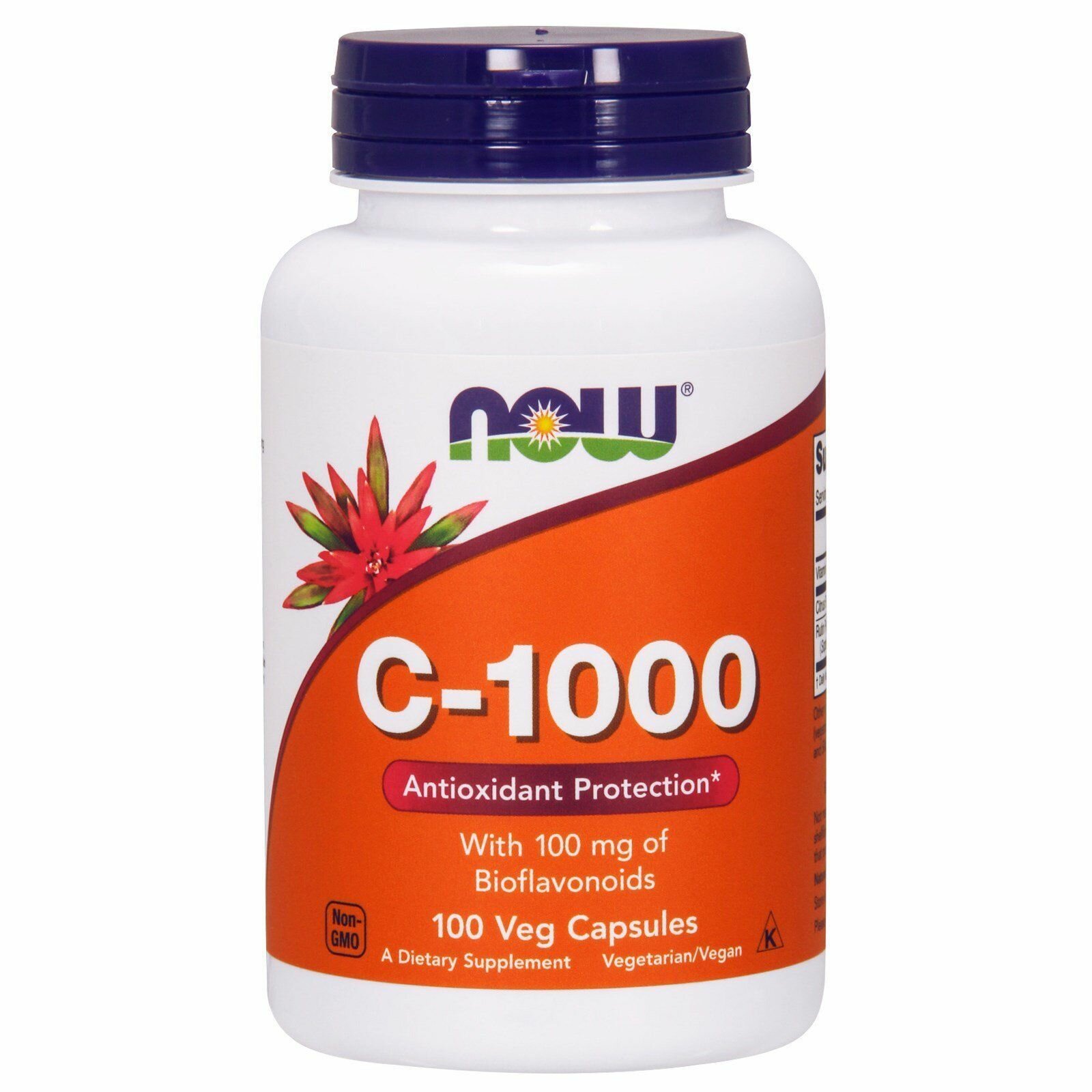 NOW C-1000 100 vcaps/ Аскорбиновая кислота 1000мг