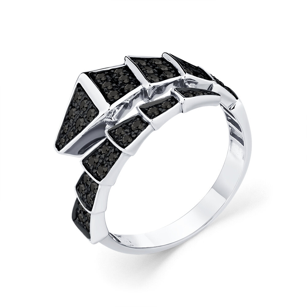 Кольцо, белое золото, 585 проба, бриллиант