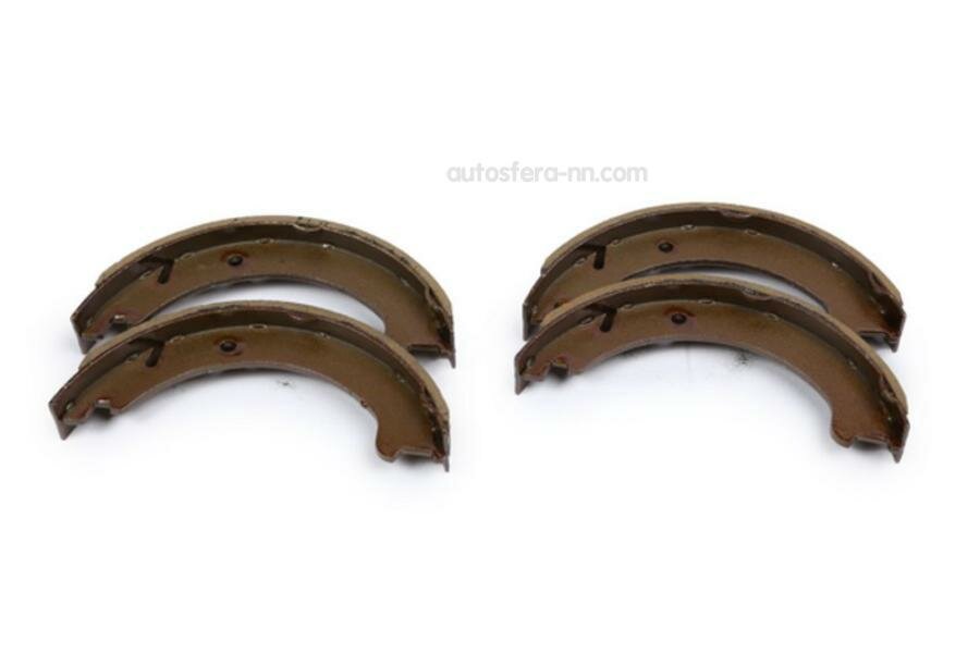 STELLOX 732100SX 4721.00=506SBS=FSB522 ! колодки барабанные ручника\ Volvo 850/C70/S70 all 97>