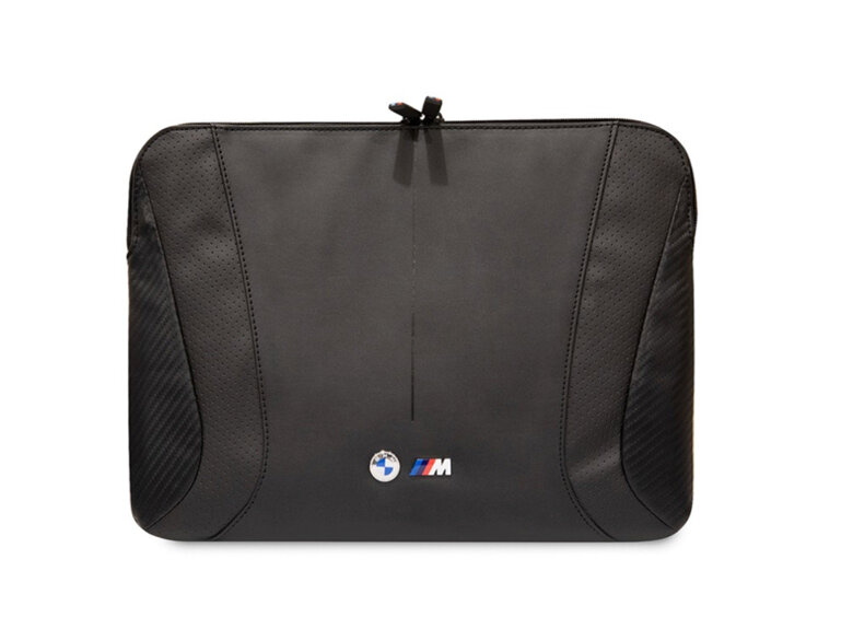 Сумка-чехол BMW для ноутбуков 13/14 Carbon Perforated черная