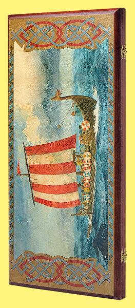 Шахматы, нарды, шашки Викинги (большие)