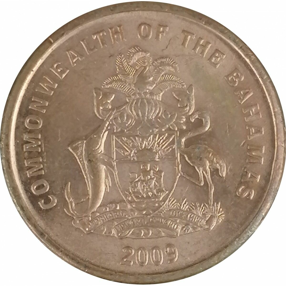 1 цент 2009 Багамские острова из оборота