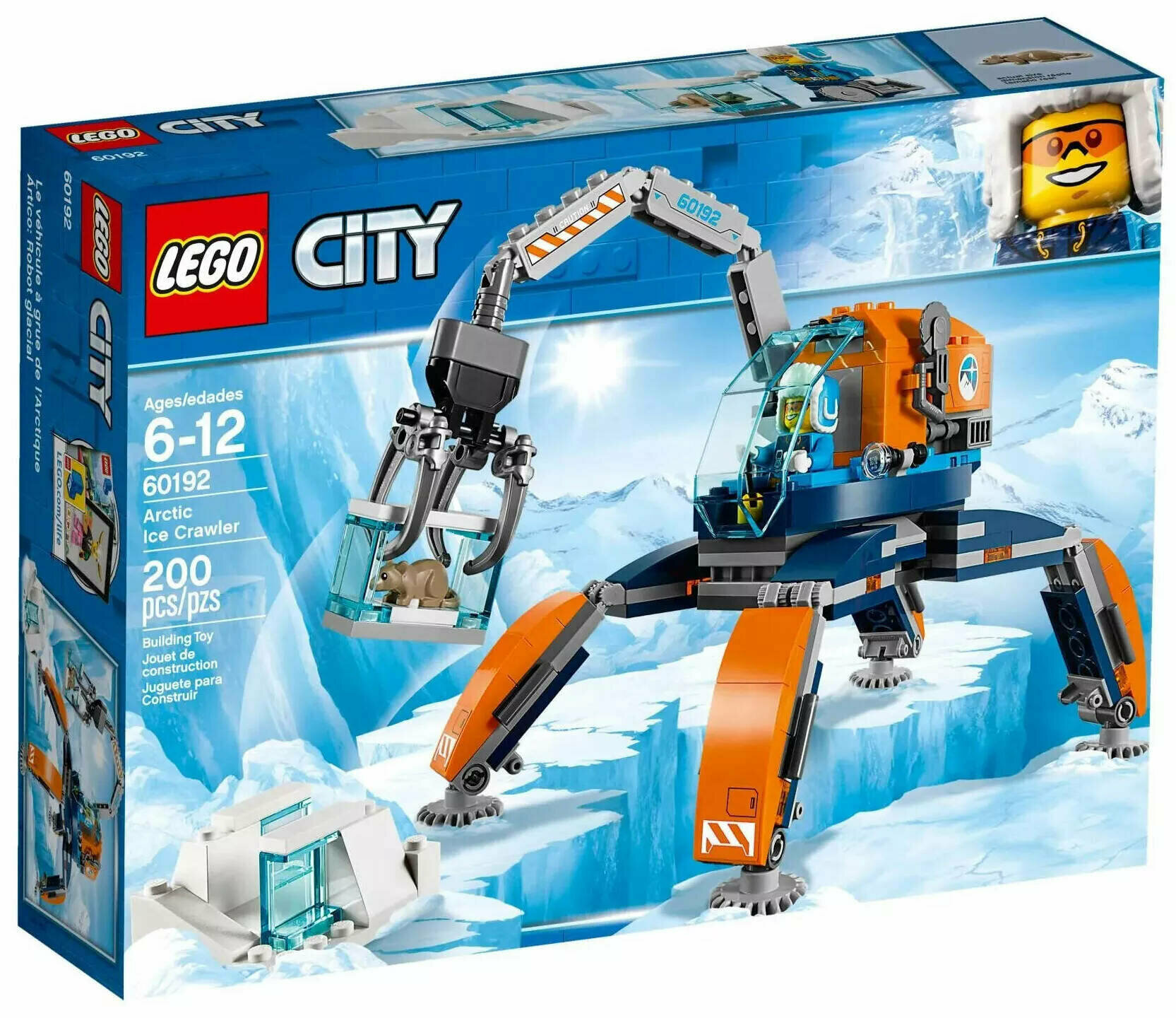 Конструктор LEGO CITY 60192 Арктический вездеход