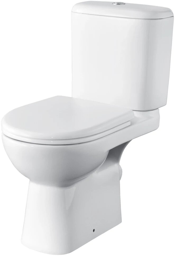 Унитаз-компакт Roca Access 34P23900Y косой выпуск, с сиденьем микролифт, белый