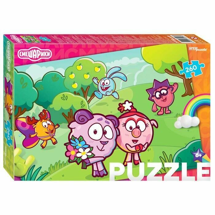 Пазл Step Puzzle "Смешарики", 260 элементов (5432256)