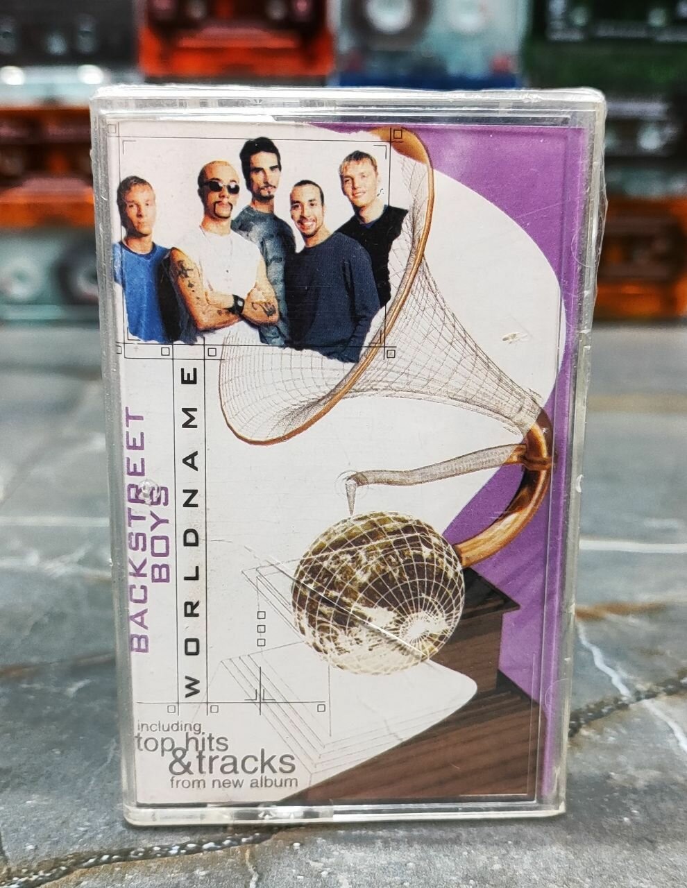 Backstreet Boys World Name, Кассета, аудиокассета (МС), 2003, оригинал