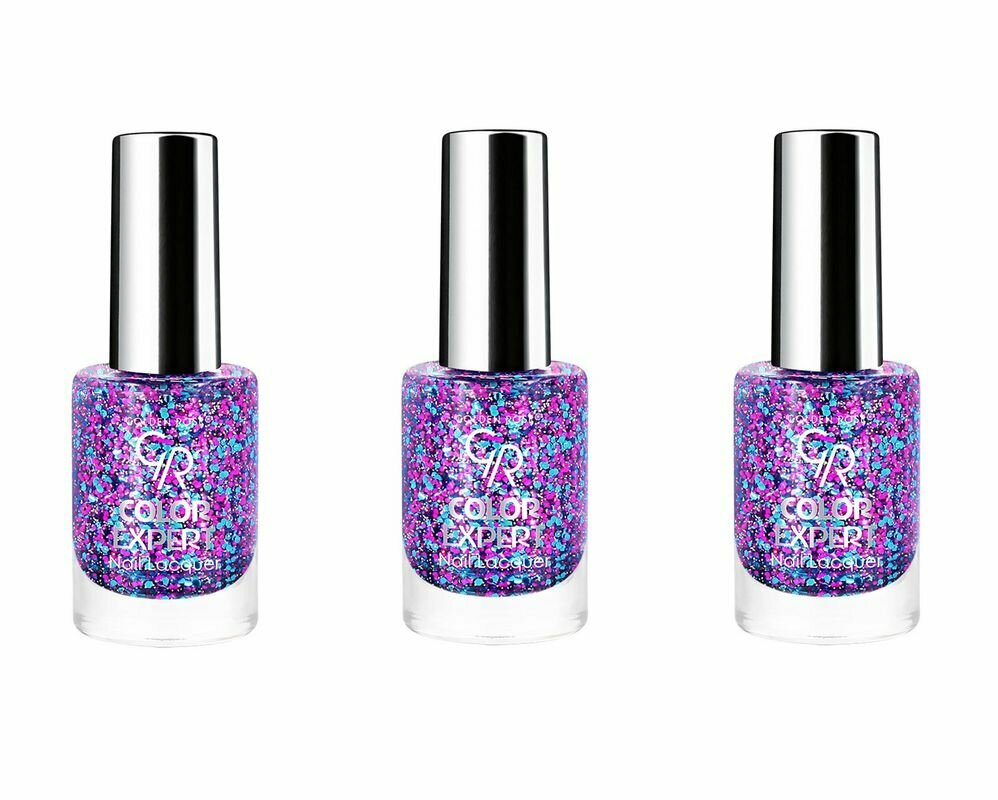 Golden Rose Лак для ногтей Color Expert, тон 613, 3 шт