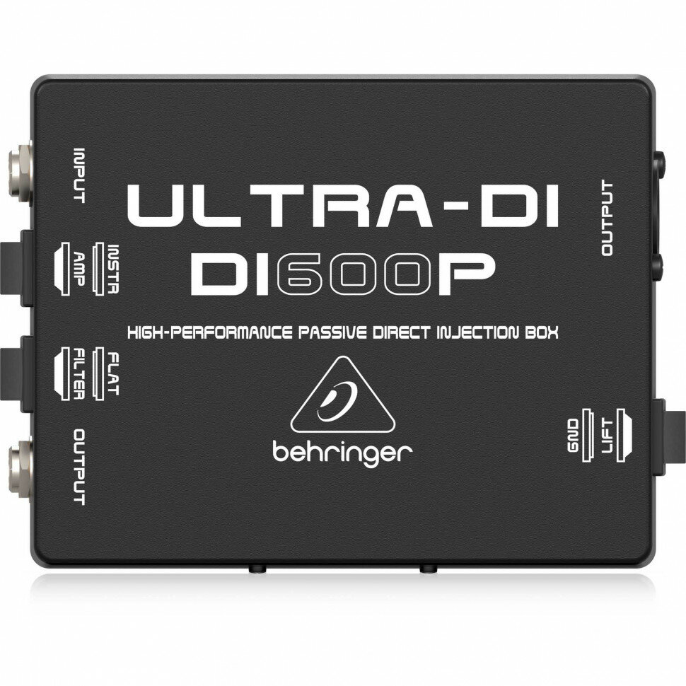 Звуковое оборудование Behringer DI600P DI-box - Директ-бокс пассивный