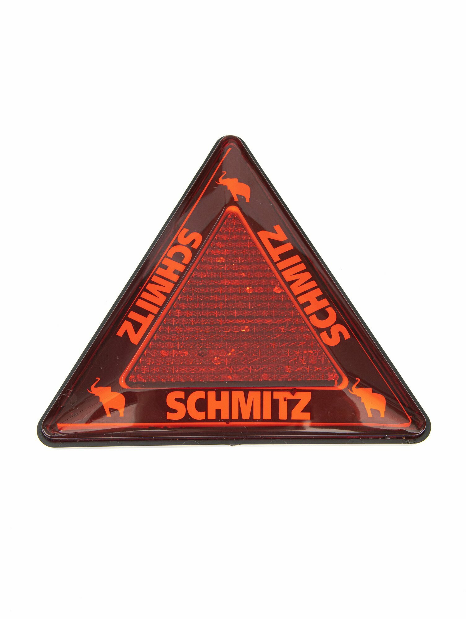 Катафот автомобильный треугольный светодиодный на прицеп SCHMITZ Красный (неон)