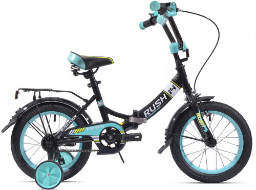 Детский велосипед Rush Hour VEGA 14" 140 черный