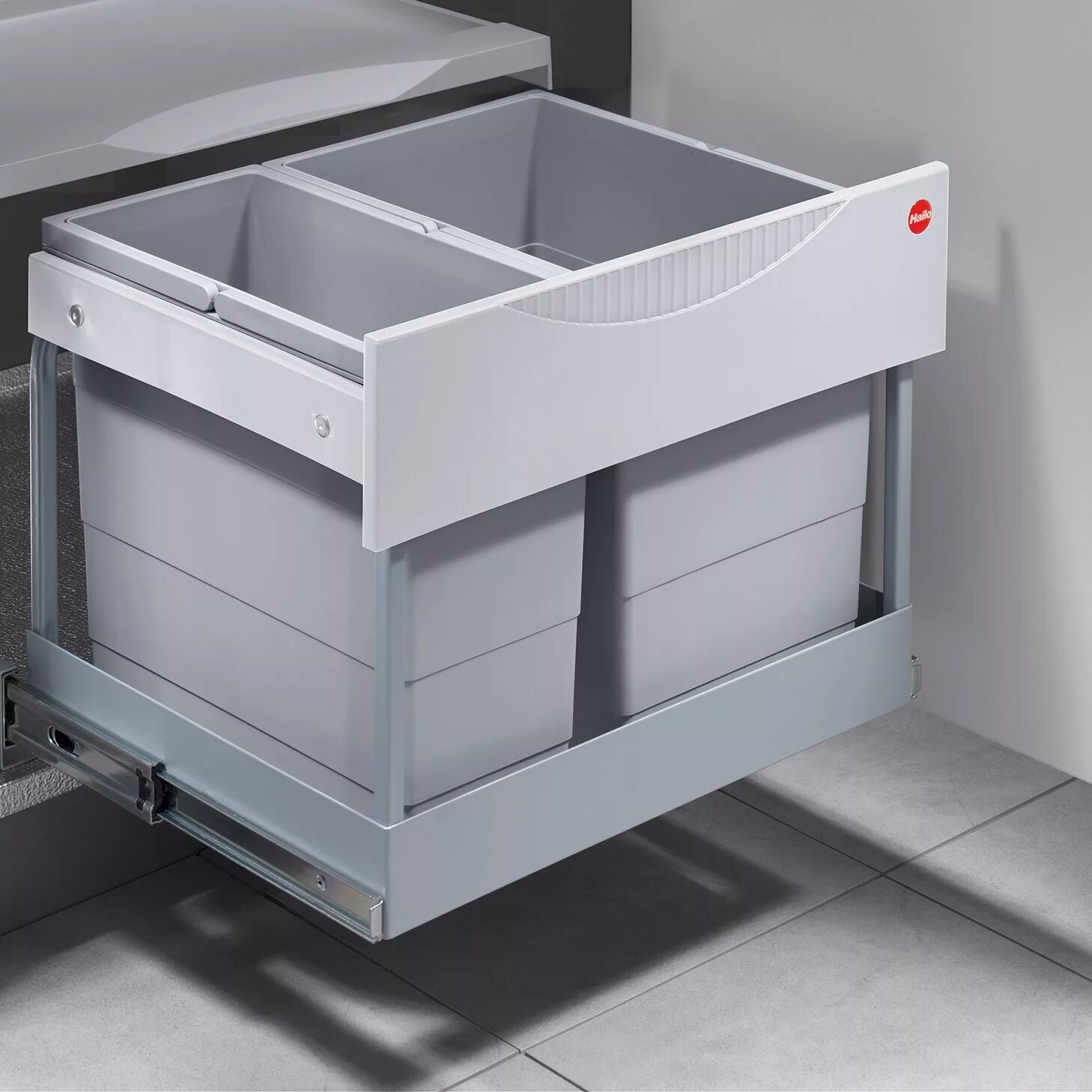 Система выдвижная Hailo AS Raumspar Tandem S plus, 1*18/1*12л 3644821