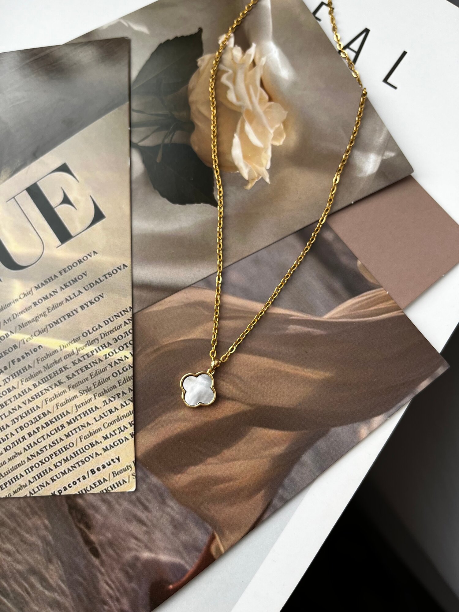 Колье CHEPIKOVA accessories, перламутр