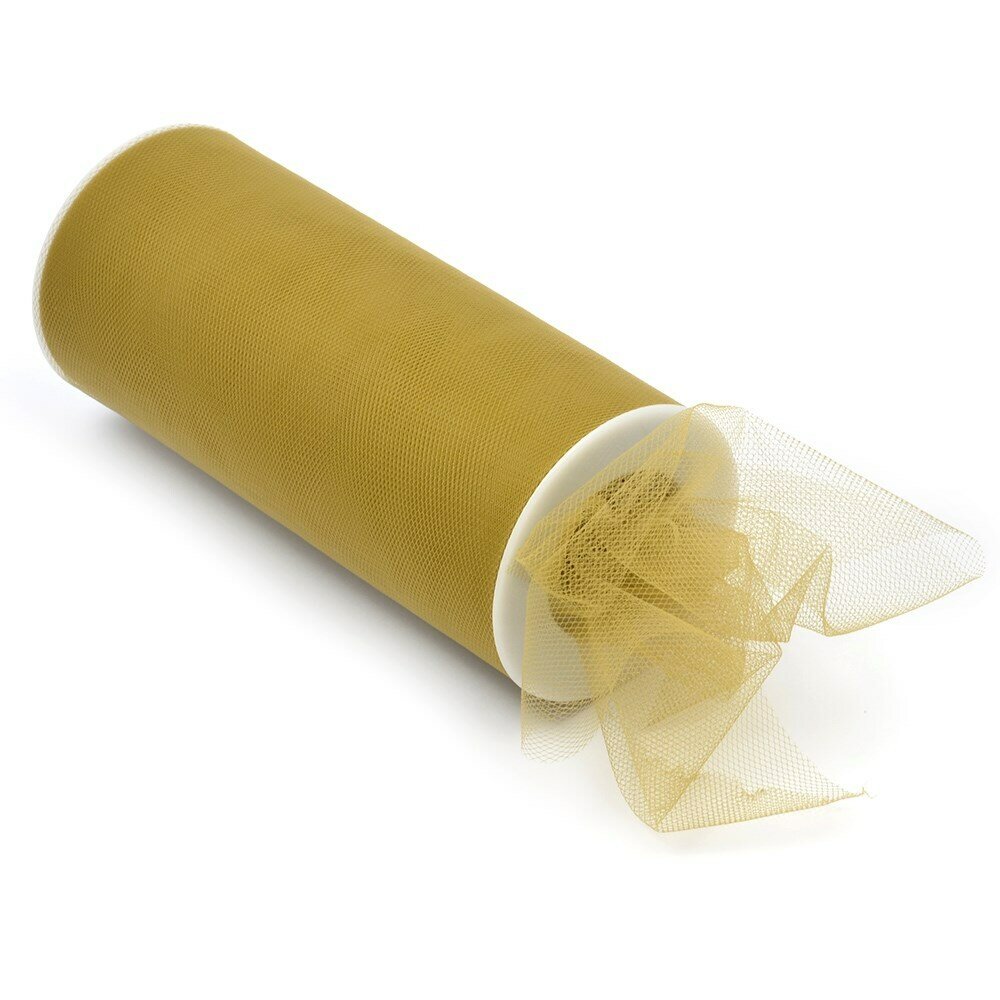 Фатин в роликах (шпульках) средней жесткости 15 см (150мм) цв. хаки (22 метра)