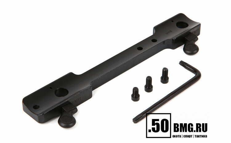 Основание (единая база) Leupold QR для быстросъемного кронштейна на Browning Bar II/Benelli Argo, (артикул 51249).