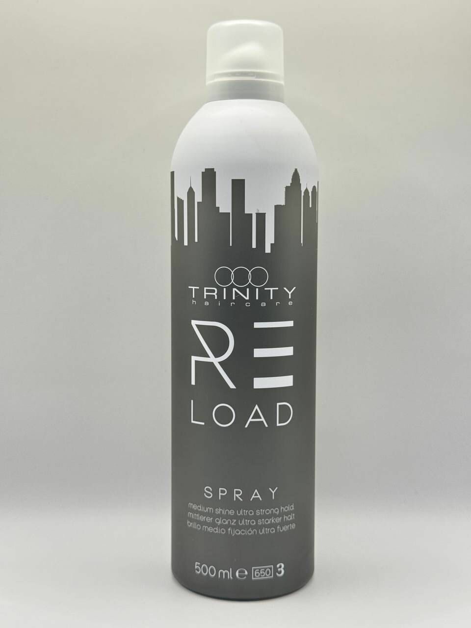 Trinity Care Reload spray ultra strong hold - Тринити Лак ультра сильной фиксации 500 мл