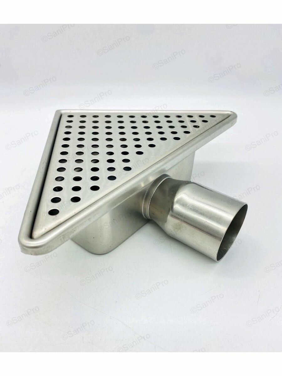 Трап для душа с сухим затвором 200x200мм