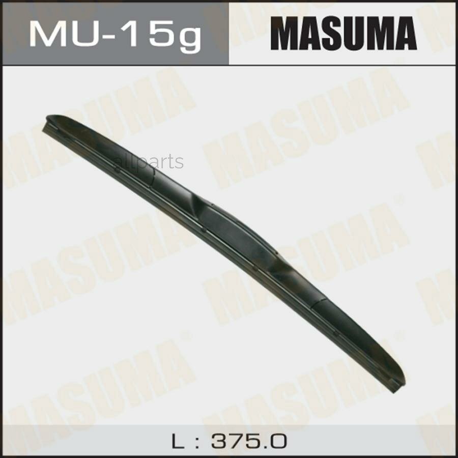 MASUMA MU15G щетка гибридная! 375mm, под крючок\