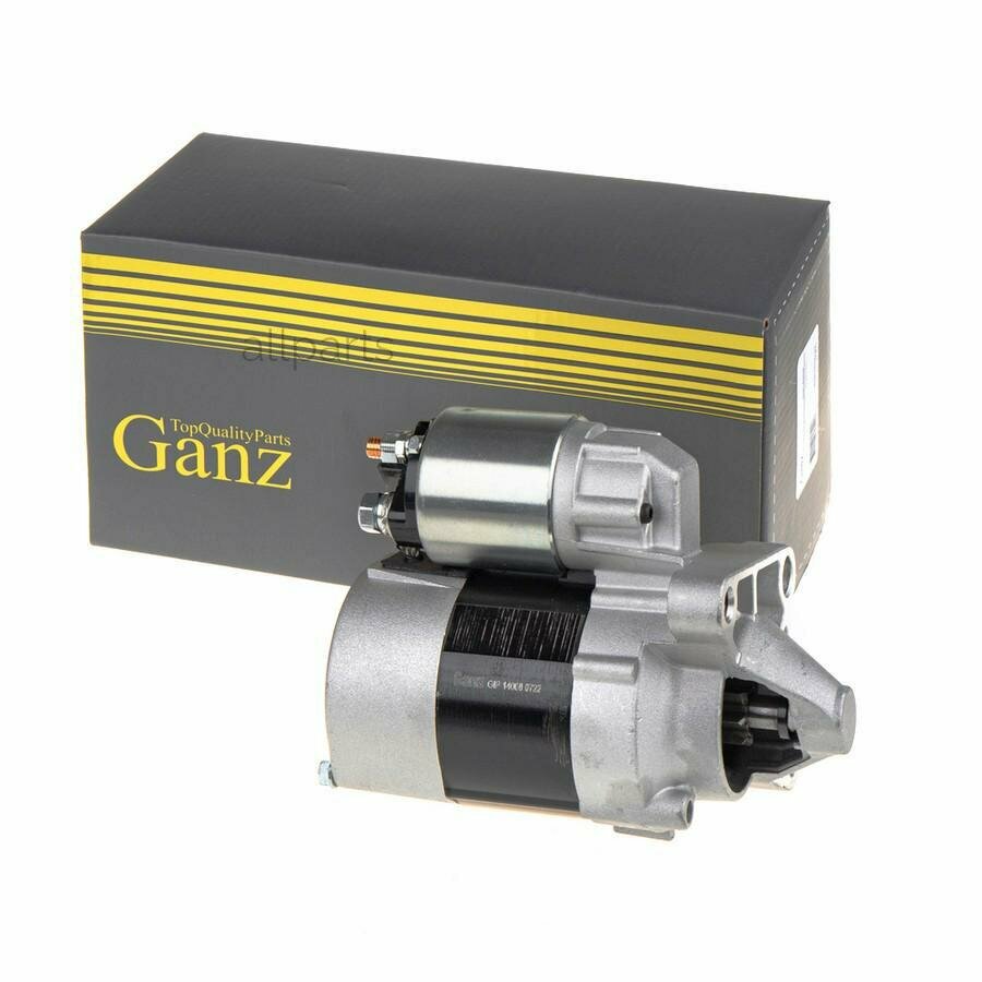 GANZ GIP14008 Стартер (12V,0,85kW/8 зубьев) для RENAULT Logan/LADA Largus (K4M, K7M, K4J, K7J) GANZ GIP14008