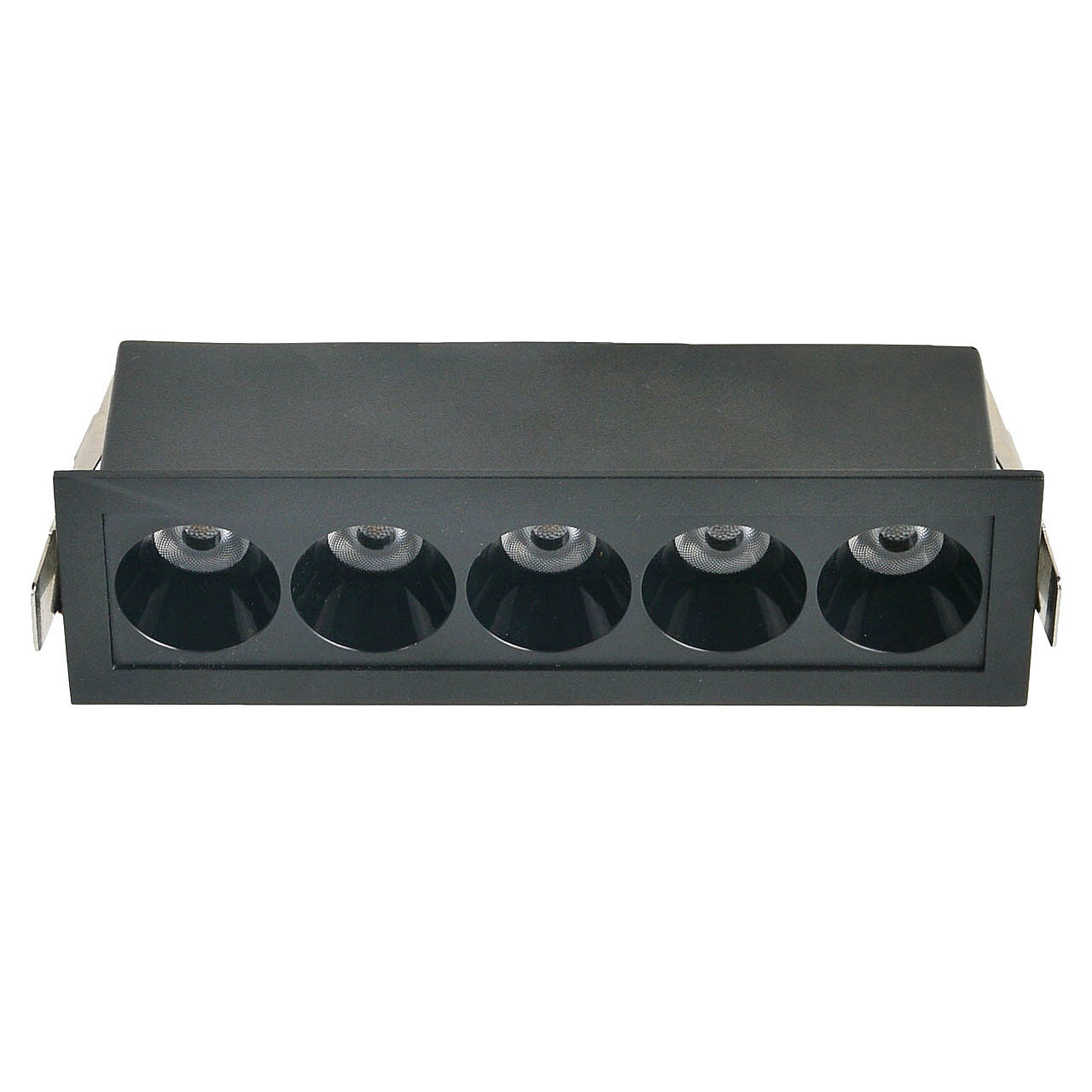 Встраиваемый светильник De Markt Информ 851010701, LED, 10Вт, кол-во ламп:1шт, Черный