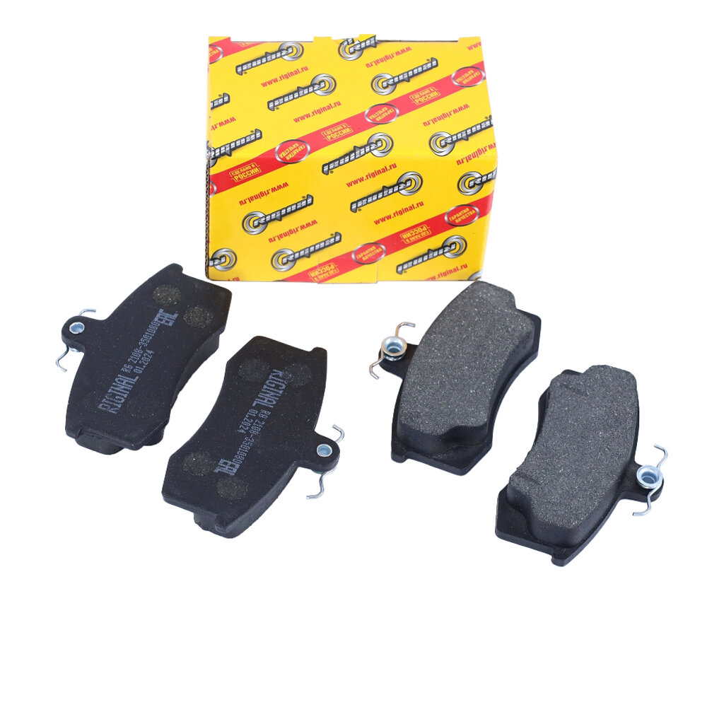 Колодка тормозная передняя Riginal (кт. 4 шт.) для а/м ВАЗ 2108-21099, 2114, 2115